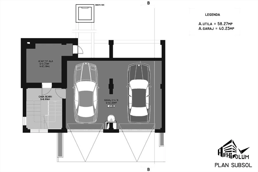 Proiect DUPLEX S+P+2E+M