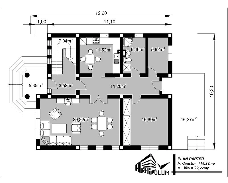Proiect LOCUINTA "MANITA"