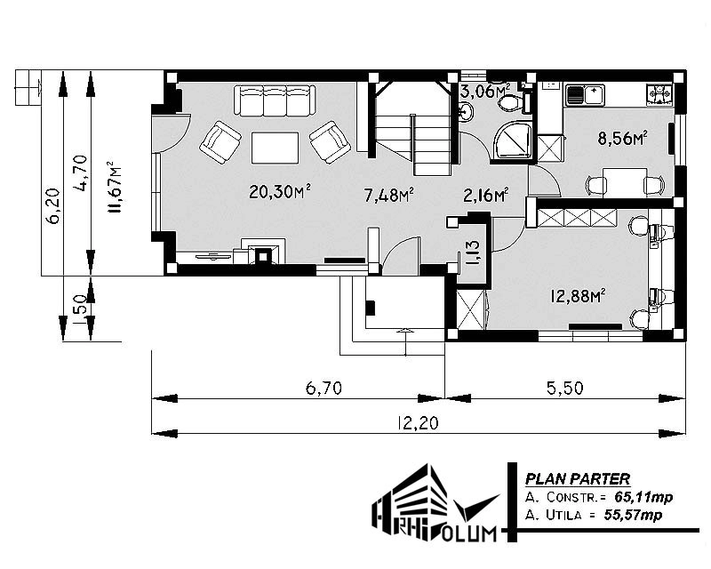Proiect LOCUINTA "VALENTINA"