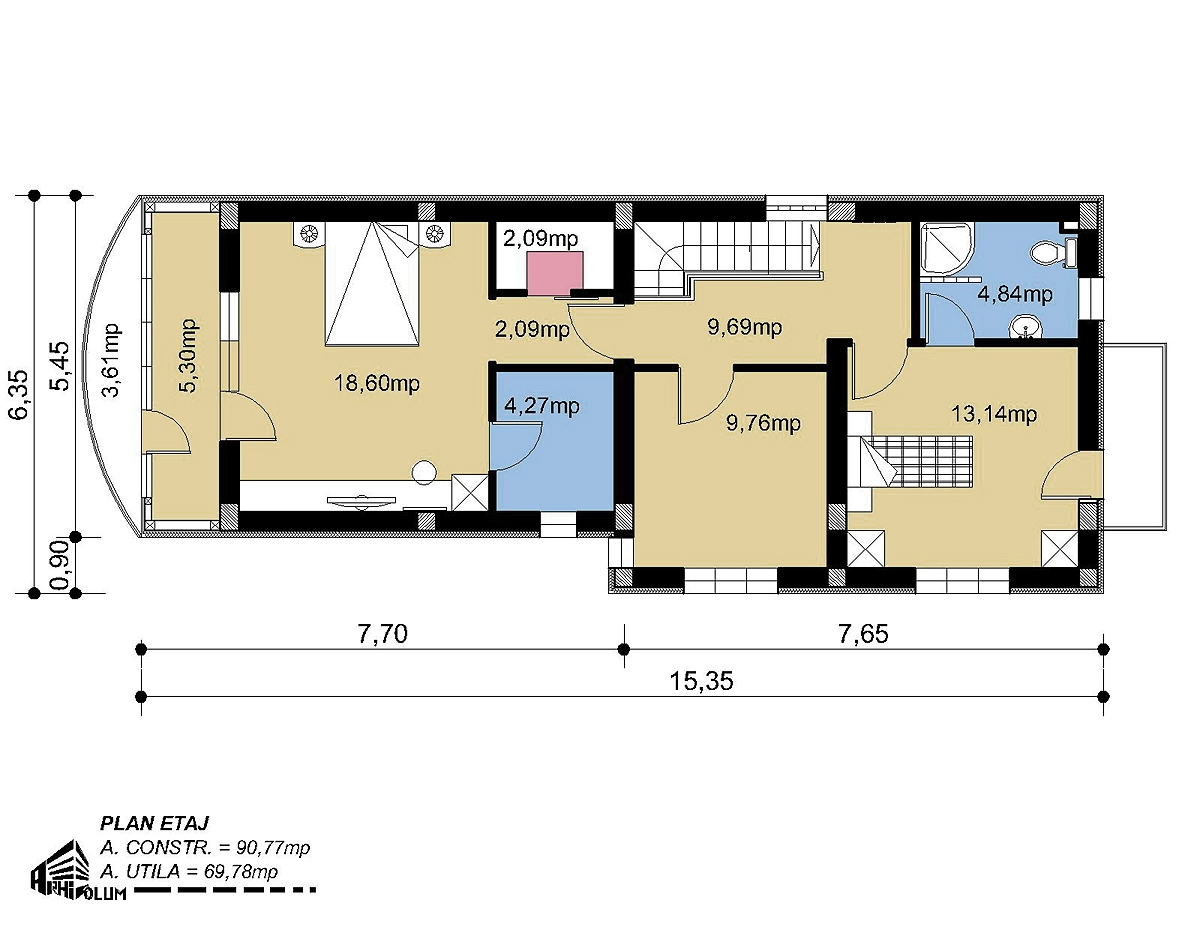 Proiect LOCUINTA "EUGENIA"