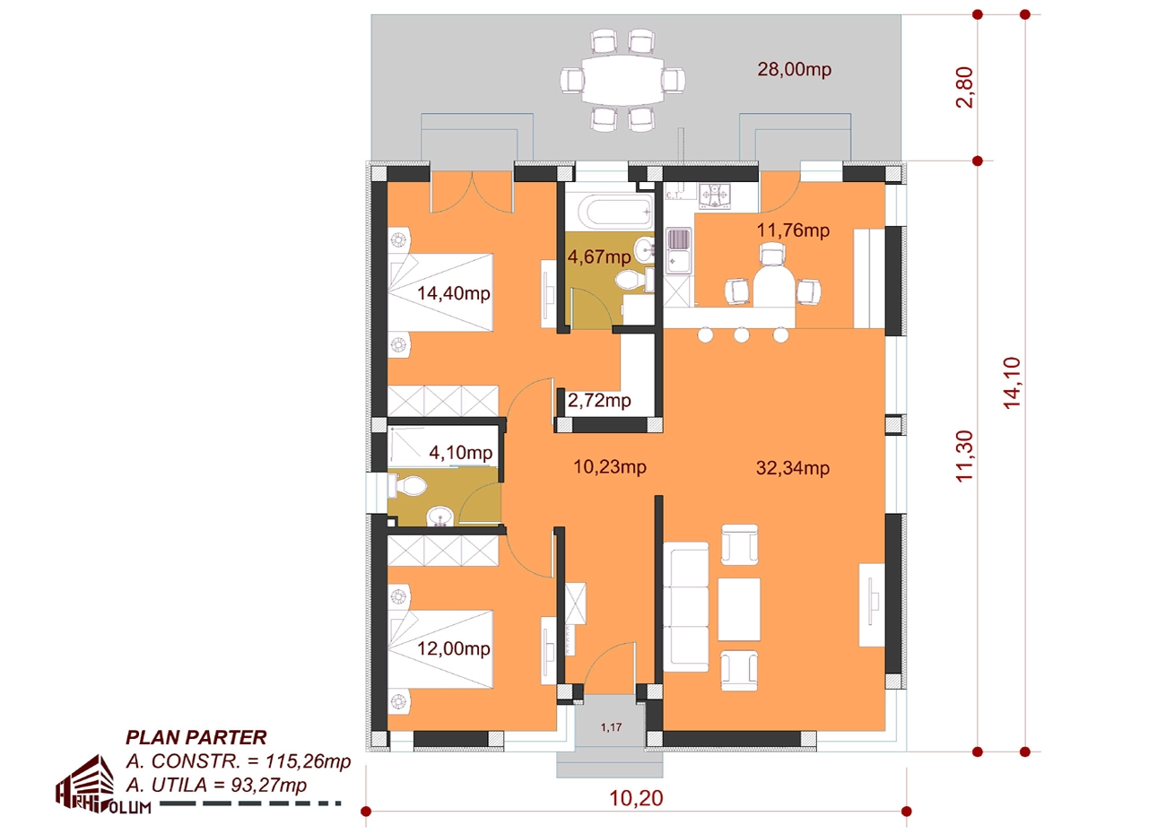 Proiect LOCUINTA "GRATIELA"