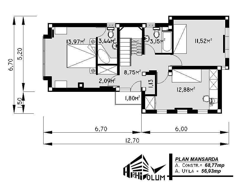 Proiect LOCUINTA "VALENTINA"