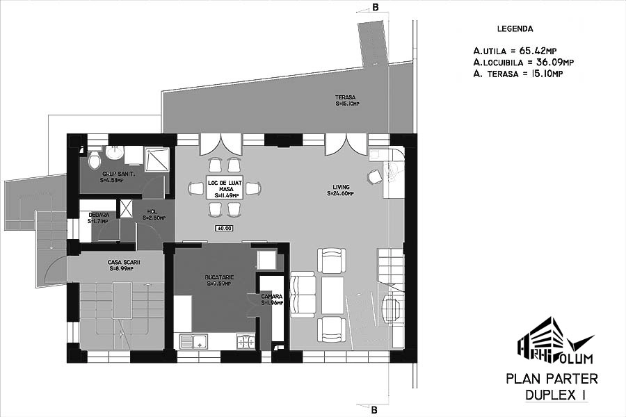 Proiect DUPLEX S+P+2E+M