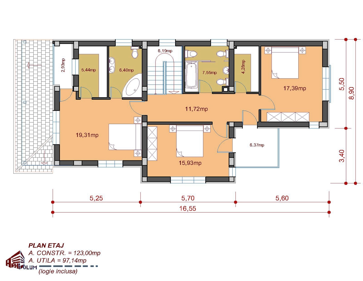 Proiect LOCUINTA "TIBERIU"