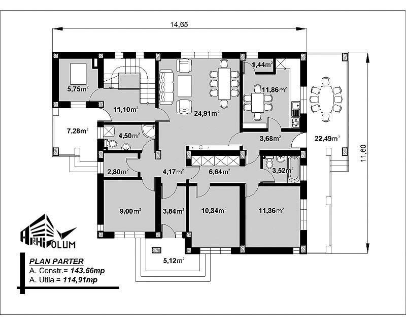Proiect LOCUINTA "MUGUR"