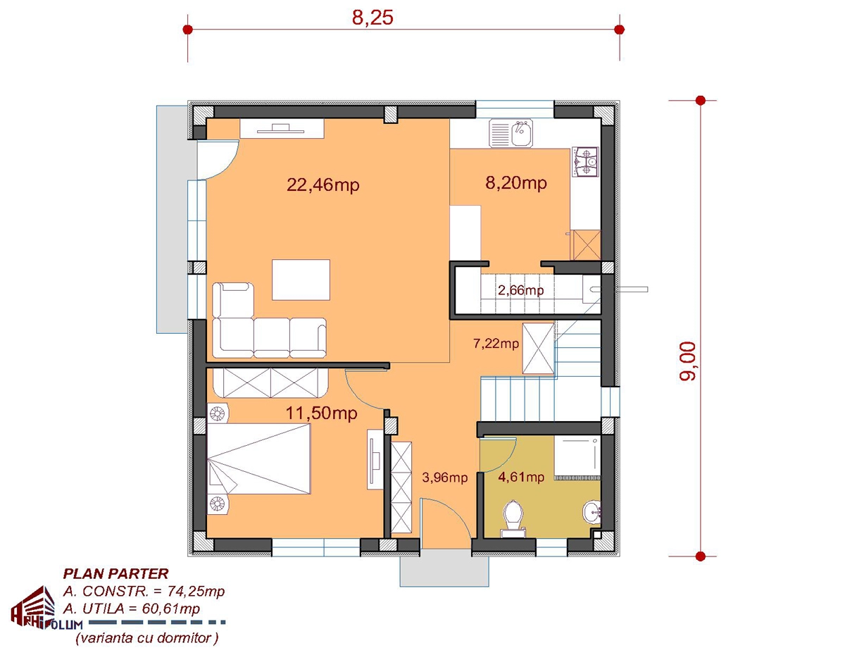 Proiect LOCUINTA "LAURENTIU"