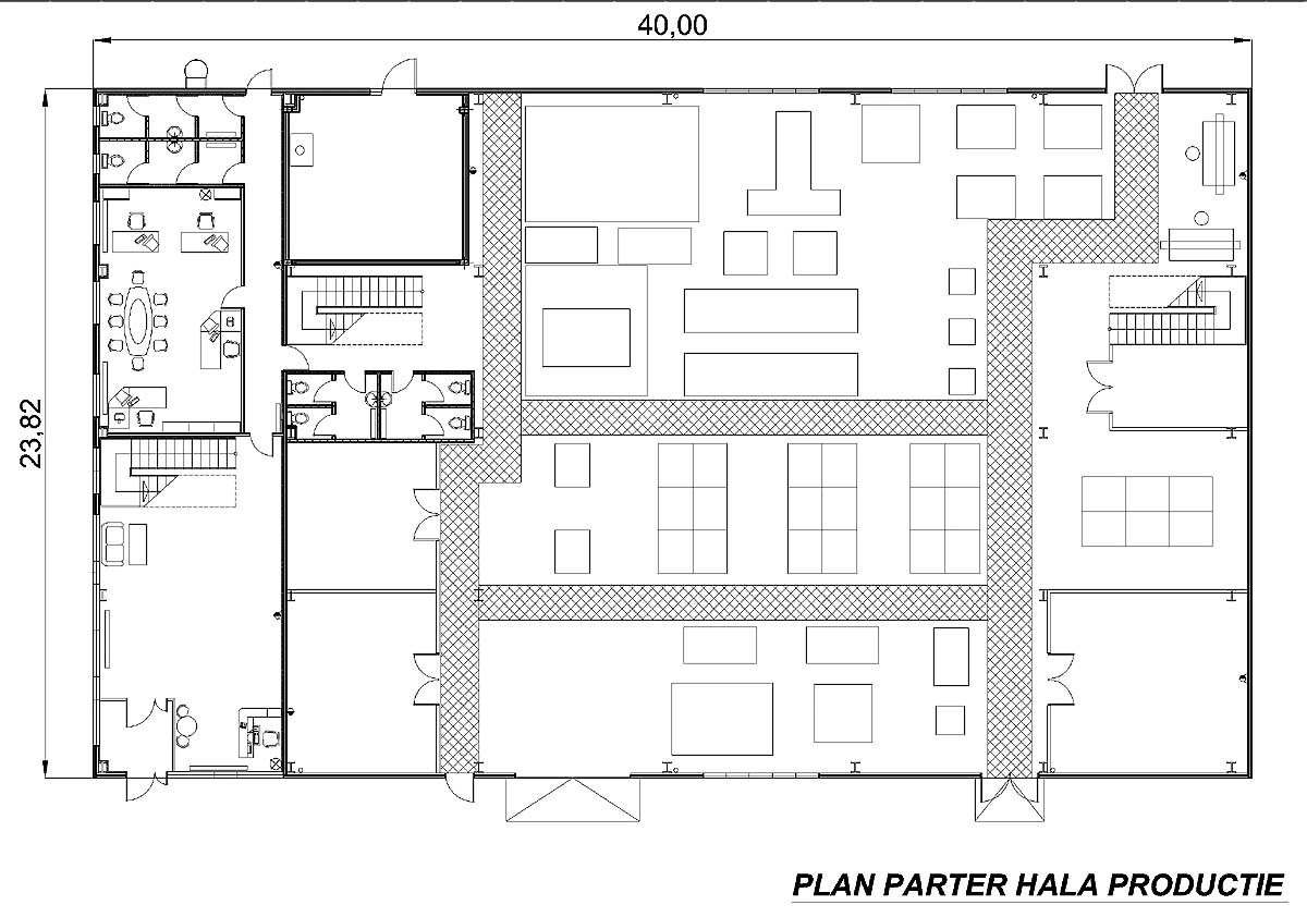 Proiect HALA DE PRODUCTIE P+1E