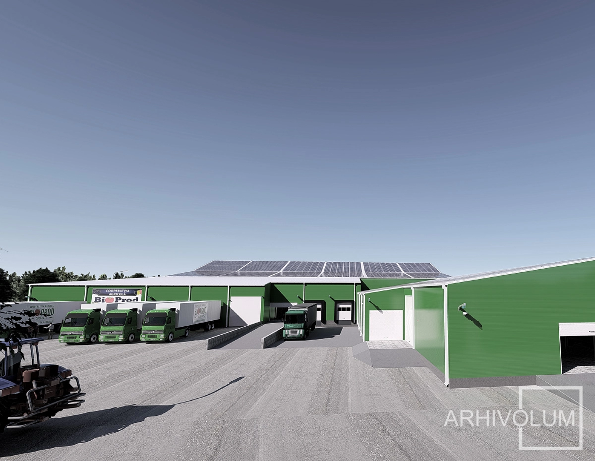 Proiect HALA DEPOZIT P+1E