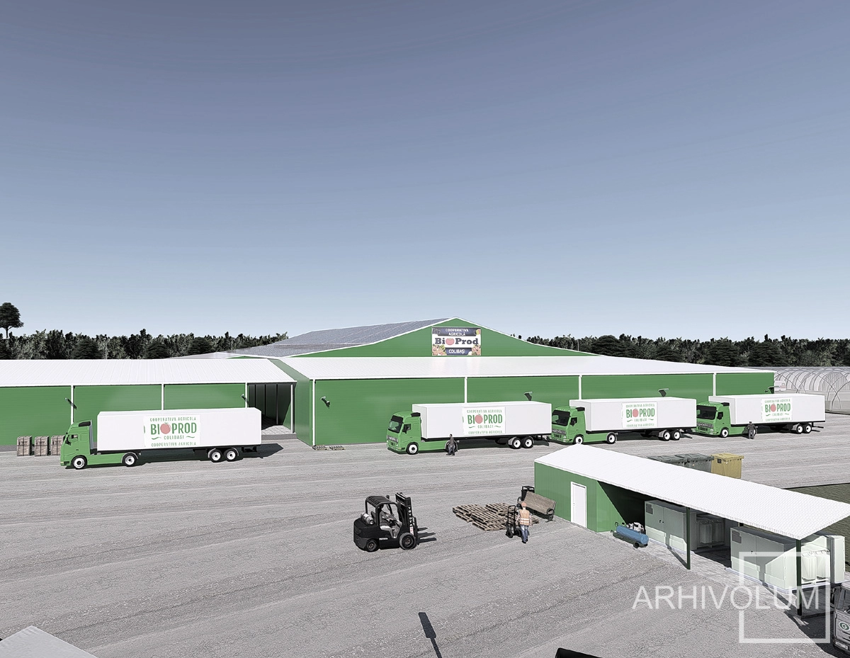 Proiect HALA DEPOZIT P+1E